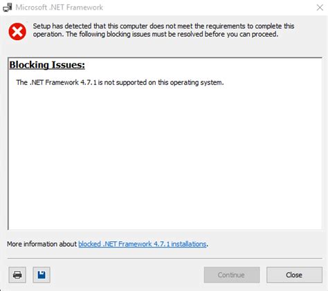Net Installing Net Framework 471 Stack Overflow