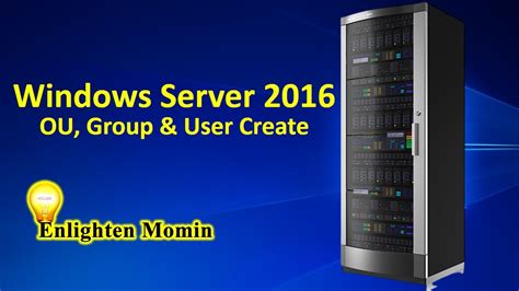 How To Create Organization Unit Windows Server YouTube