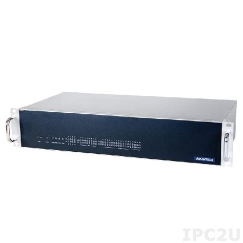 ECU-4784-D55SAE, Промышленный безвентиляторный компьютер 2U в 19" стойку