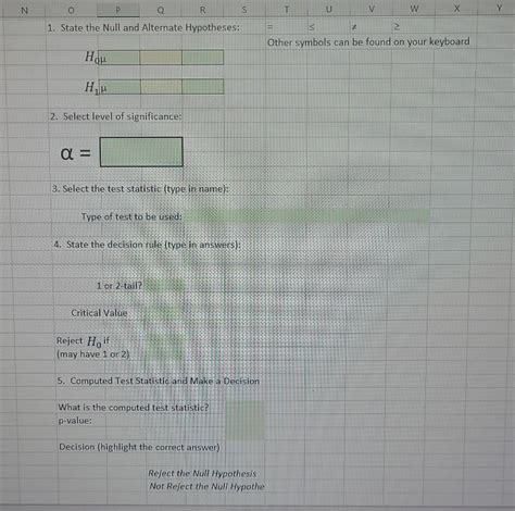 Select The Correct Tool In The Data Analysis Toolpak