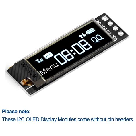 GetUSCart MakerFocus Pcs I C OLED Display Module Inch I C SSD OLED Display Module