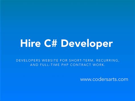 hire the best c developers and programmers