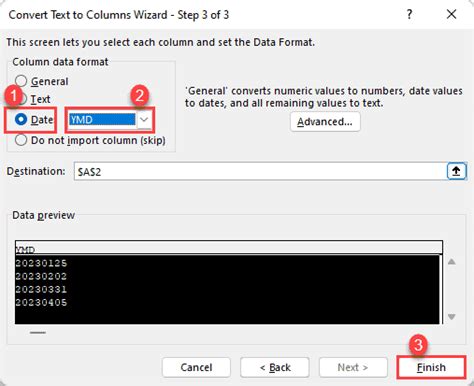 convert yyyymmdd to mm dd yyyy in excel step by step