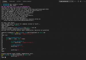 How To Debug Segmentation Fault In C C Program