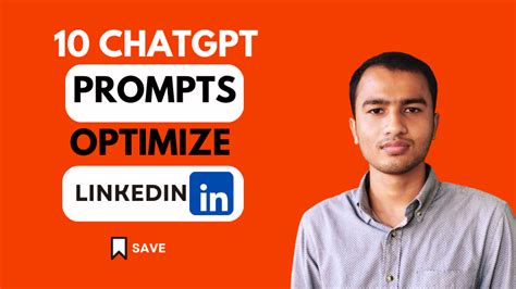 10 chatgpt prompts to optimize your linkedin profile fast 👇 by