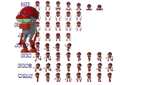 Robot Sprite Sheet