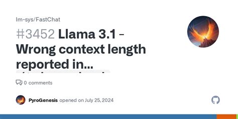 Llama Wrong Context Length Reported In Token Check Endpoint Issue Lm Sys
