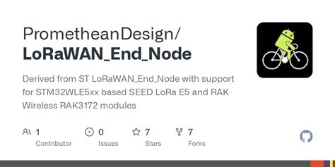github prometheandesign lorawan end node derived from st lorawan end
