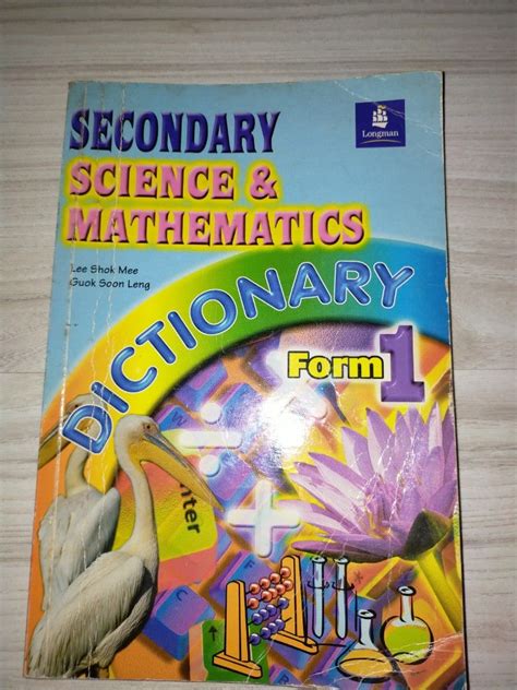 Form 1 Science And Mathematics Dictionary Hobbies And Toys Books And Magazines Textbooks On Carousell