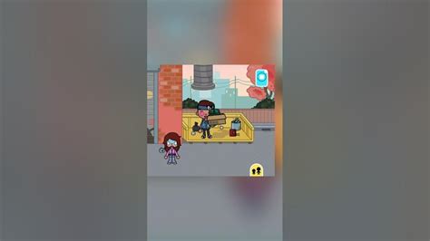 Бомж в тока бока Youtube