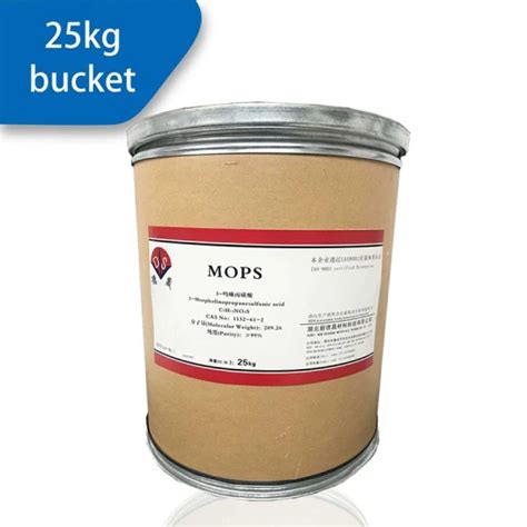 Mops Buffer Chemical Reagent Buffer 1132 61 2 High Purity 99 Lab Mops Buffer And Mops Free Acid
