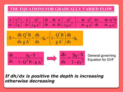 Gradually Varied Flow Pptx