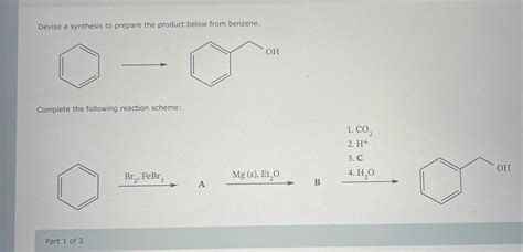 answered devise a synthesis to prepare the… bartleby