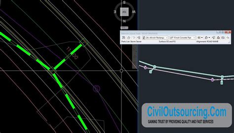 PIPE NETWORK MODELING SERVICES Civil Engineering Outsourcing Land Survey Drafting Solutions