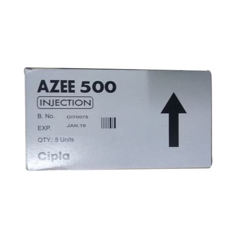 Cipla Azee 500mg Injection 5 Pieces At Rs 150 Piece In New Delhi Id