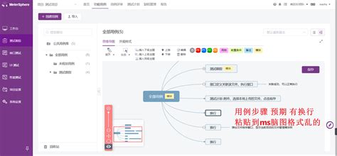 [bug] 将xmind 脑图中的用例描述复制，粘贴到ms脑图。脑图上面写的用例换行，粘贴到ms脑图的展示格式错误 · issue
