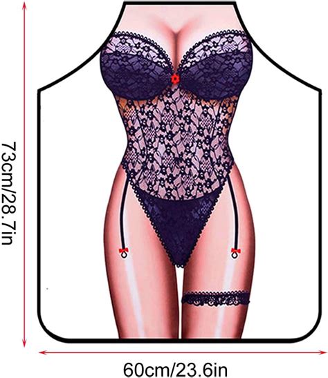 Eqlef® Kitchen Sexy Apron Funny Creative Cooking Aprons For Women Bigamart