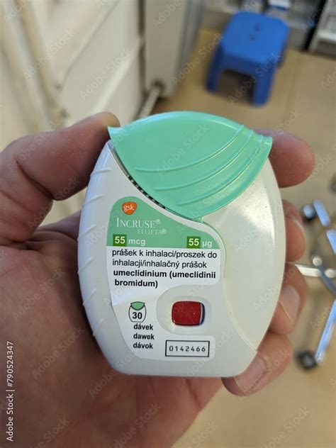 Pragueczech Republic May 2 2024 Incruse Ellipta 55micrograms Dose Dry