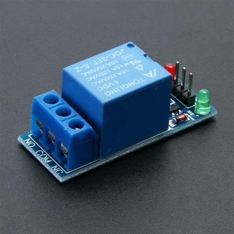 módulo de interruptor de relé de 1 canal dc 5v de kuymtek paquete de 5