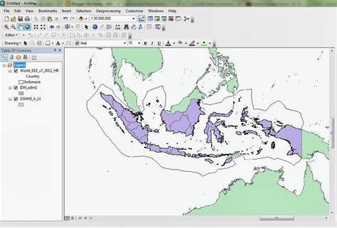 Arcgis For Ocean How To Make Base Map In Arcmap Part 2 ~ My Notes