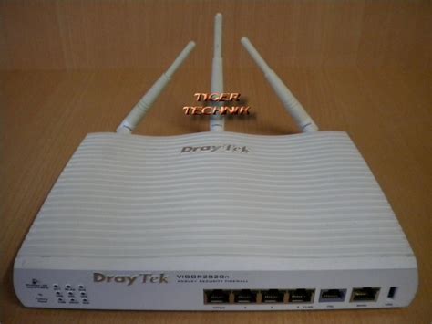 Draytek Vigor 2820n Wireless N Router Adsl2 Secur