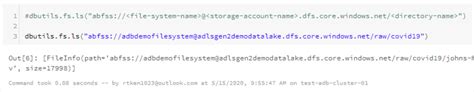 Reading And Writing Data In Azure Data Lake Storage Gen With Azure Databricks