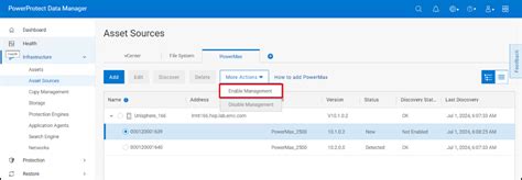 Discovery Of Powermax Arrays And Resources Storage Groups