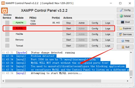 Xampp集成套件的安装，mysql无法正常启动的解决，win10下操作win10 Xampp启动权限 Csdn博客