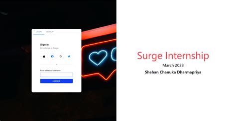 GitHub Shehanxdev Surge SE Internship March 2023 GitHub Repo For The Second Assignment In The