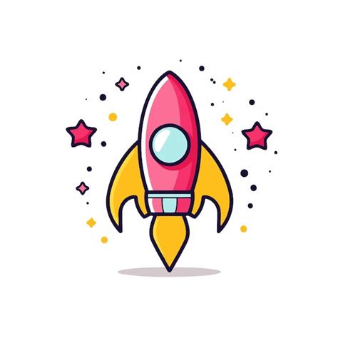 Premium Vector Rocket Icon Spaceship Icon In Flat Style Vector Illustration
