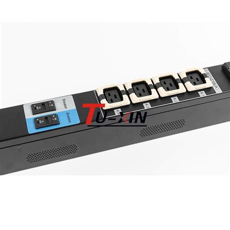 16 outlet c13 c19 us vertical tcp ip sensor breaker eco smart rack pdu