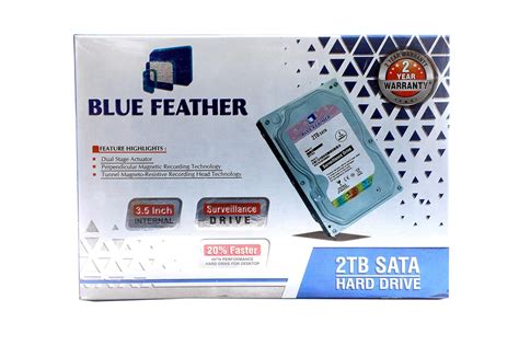 Buy Blue Feather 2 Tb Internal Sata Hard Disk Drive