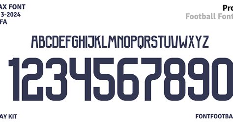 Ajax 2023 2024 Away Font