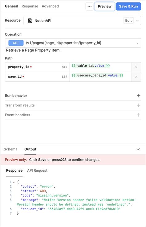Notionhq Endpoint Doesnt Have Notion Version Header 💬 Queries And