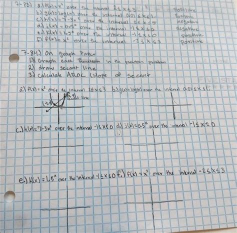 I Need Help Graphing B C D E And F I Have To