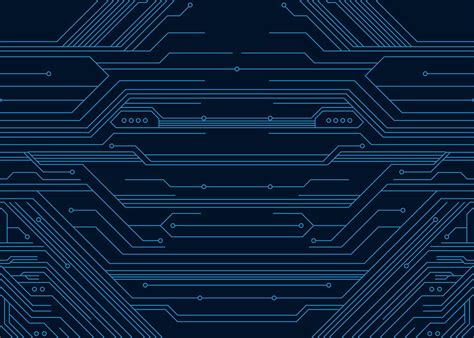 Abstract Technology Futuristic Digital Concept Square Pattern With Lighting Glowing Particles