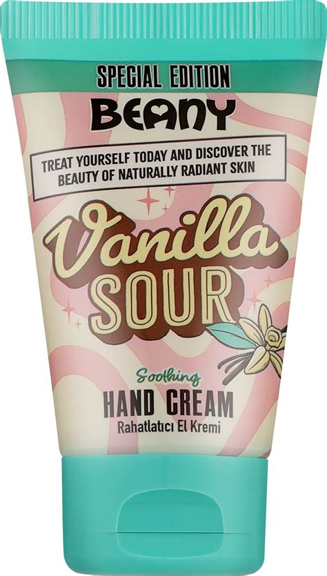 Beany Vanilla Sour Hand Cream Krém Na Ruce Vanilkový Saauer Makeupcz