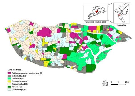 Urban Land Use Data Obtained From Manual Interpretation At The