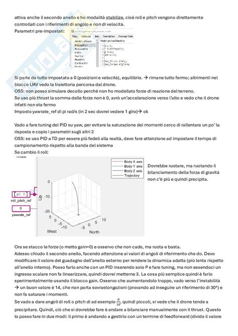 Appunti E Schemi Matlab Spiegati Laboratorio Di Automatica