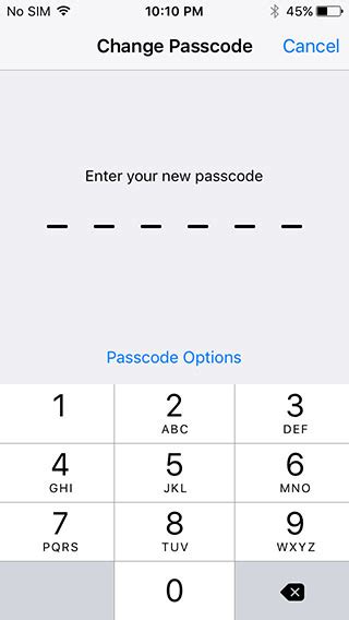 How To Set A 6 Digit Or Custom Numeric Passcode In Ios 9 Iphone Hacks