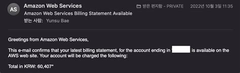 AWS 프리 티어 기간을 무시하면 벌어지는 일 YUNSU LOG
