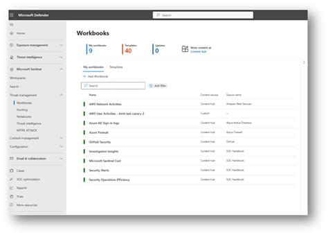 what s new view microsoft sentinel workbooks directly from unified soc