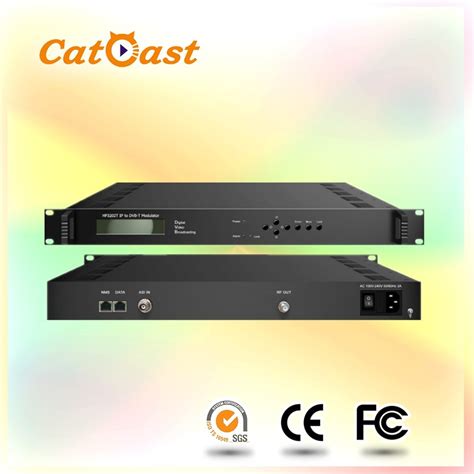 IP Ts To DVB T Modulator For DTV Broadcasting System IP To DVB T Modulator And Ts To DVB T