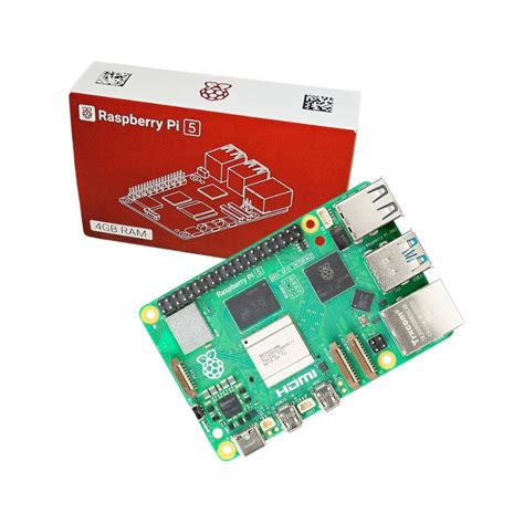 raspberry pi 5 4 gb ram basic starter kit with official raspberry pi