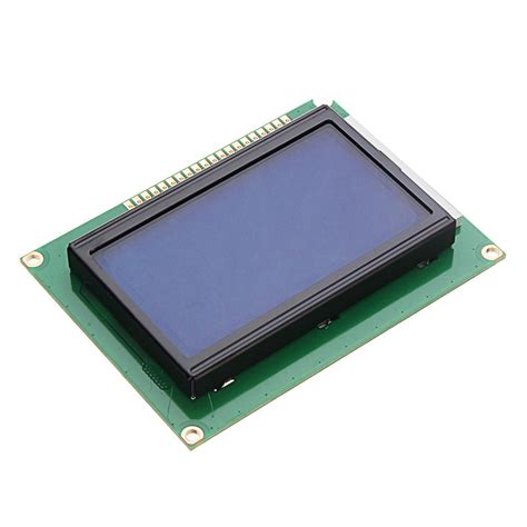 128×64 dots lcd graphic display module with blue backlight