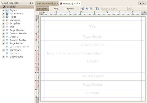 jasper（ireport）table以及参数 ireport的table组件sql传参 csdn博客