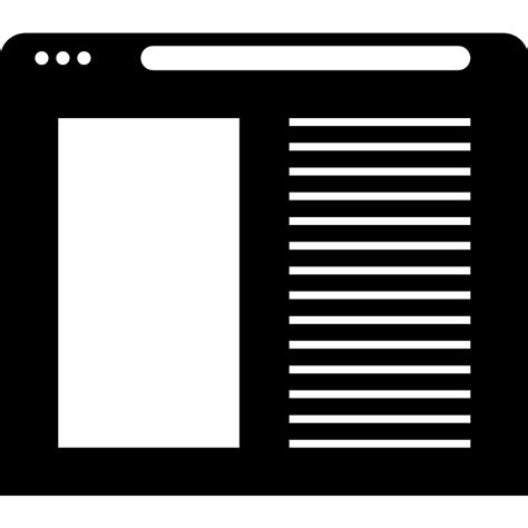 Browser Vector SVG Icon SVG Repo