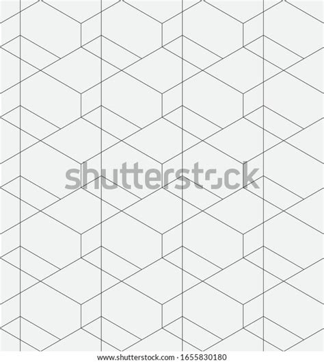 Seamless Vector Pattern Abstract Geometric Linear Stock Vector Royalty Free