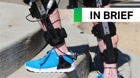 This Robotic Knee Exoskeleton Is Made From Consumer Braces And Drone Motors Techcrunch