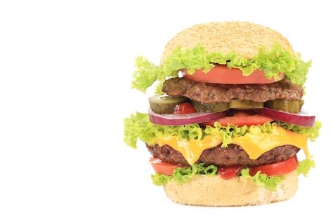 Premium Photo Big Appetizing Hamburger